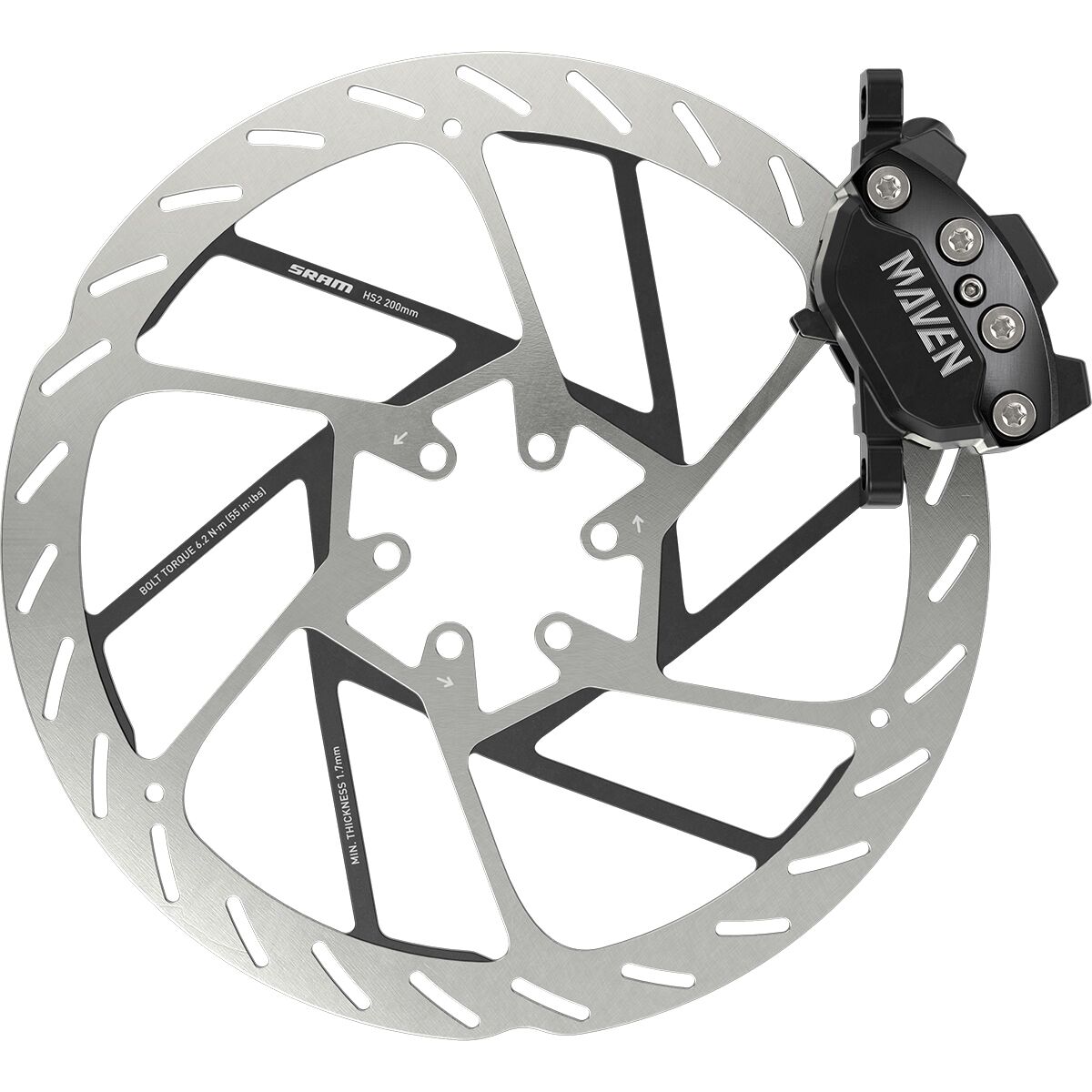 SRAM Maven Silver Disc Brake - Components