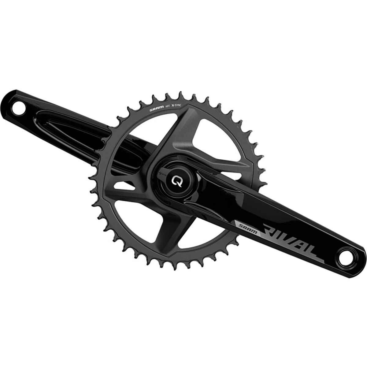 SRAM Rival 1 AXS DUB Power Meter Crankset - Components