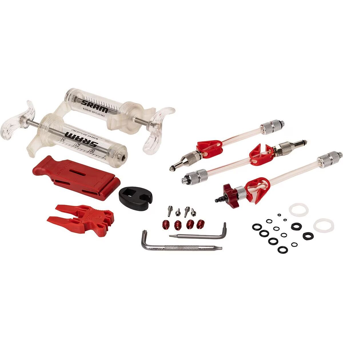 SRAM Pro DOT V2 Hydraulic Brake Bleed Kit - Components