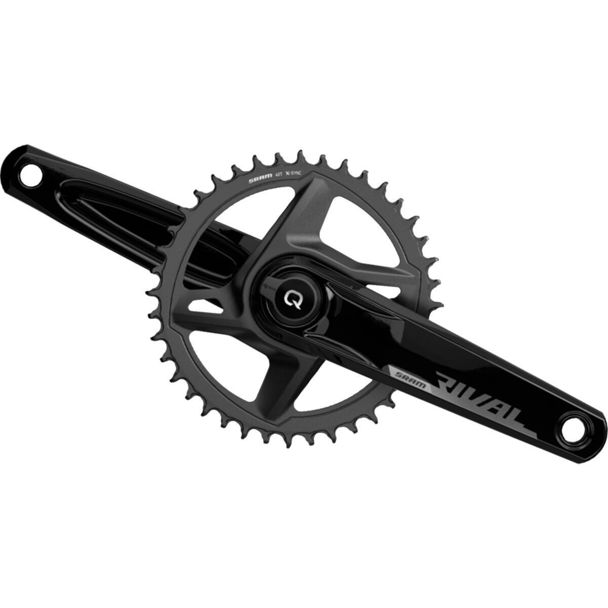 SRAM Rival 1x D1 Quarq DUB Wide Road Power Meter - Components