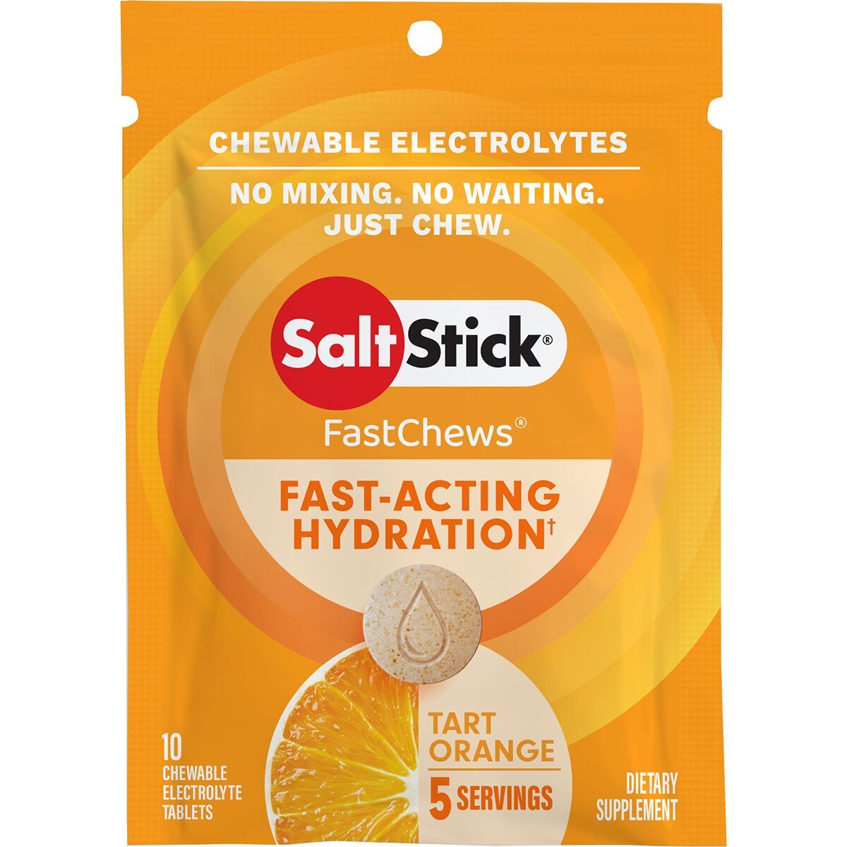 SaltStick Fastchews Chewable Electrolyte Tablets - Box of 12 Packets ...