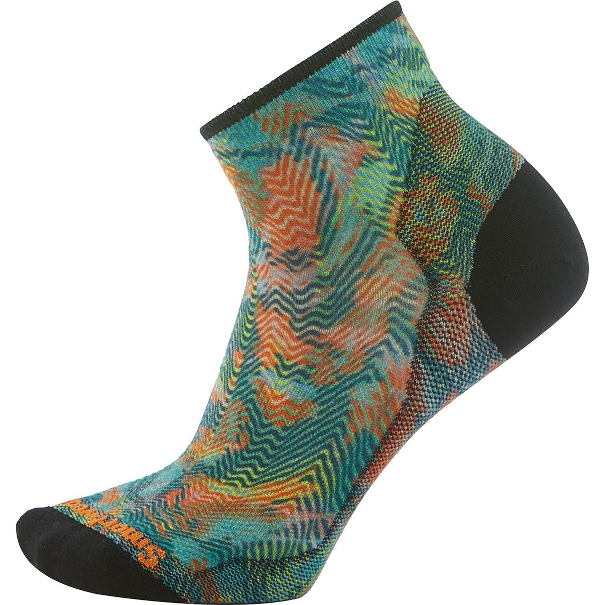 Smartwool Bike Zero Cushion Jungle Music Print Ankle Sock - Women's - Men