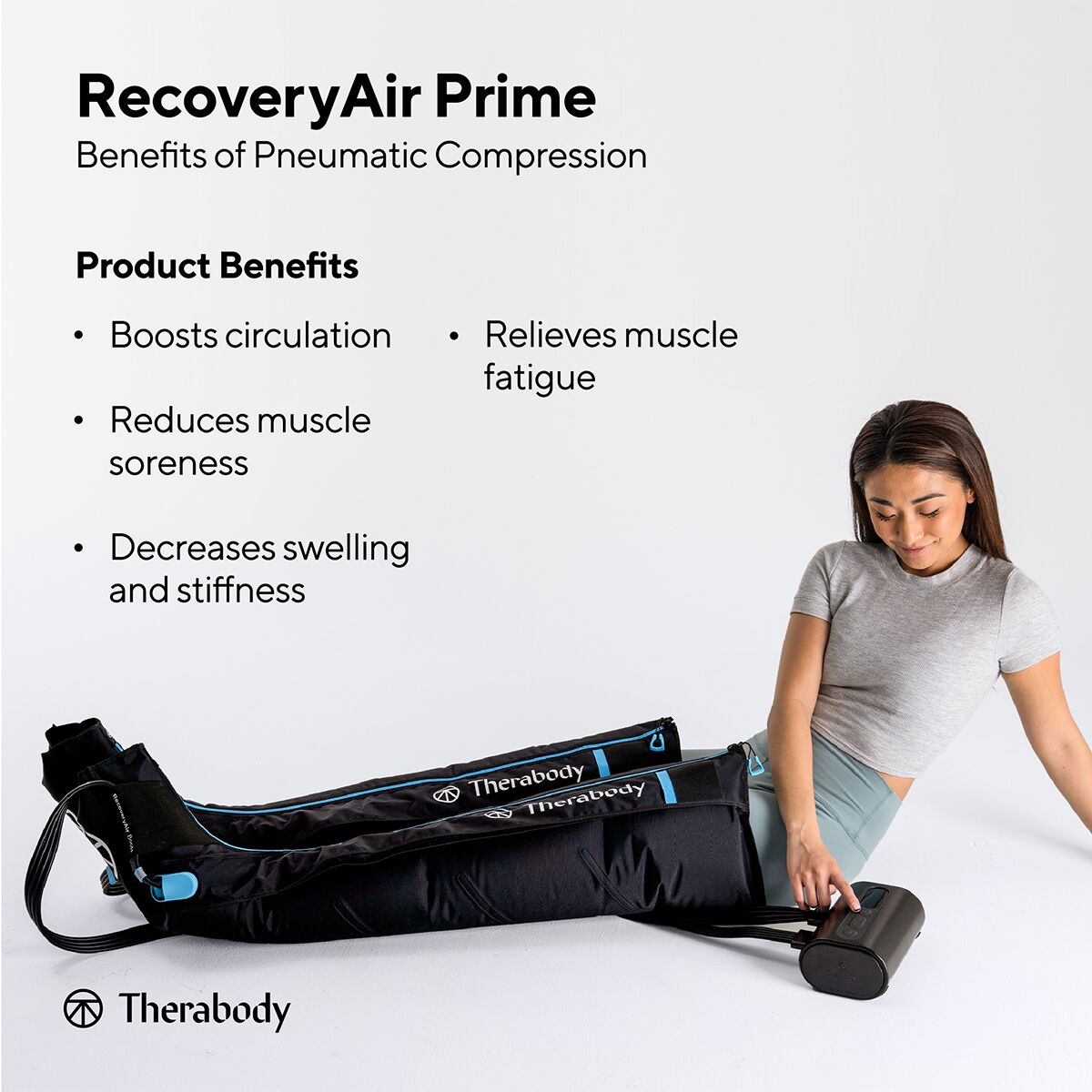Therabody RecoveryAir Prime Compression Bundle - Accessories