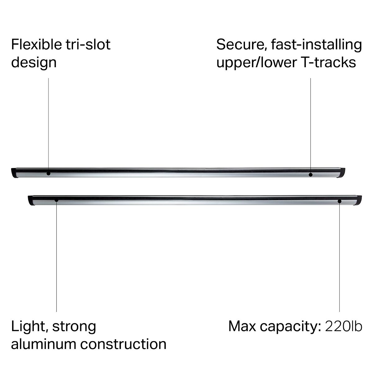 Thule ProBar Load Bar - 2 Bars - Accessories