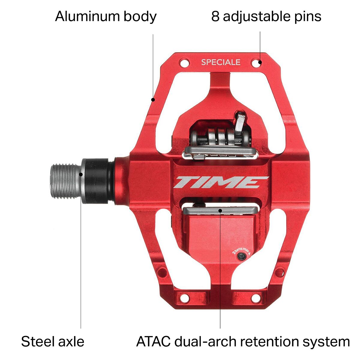 TIME Speciale 12 Pedals - Components