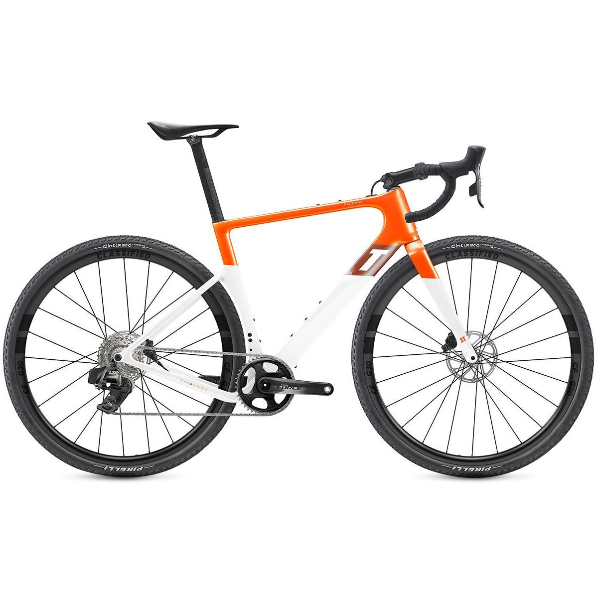 3T Racemax Force AXS / Classified G30 Carbon Wheel Gravel Bike - Bikes