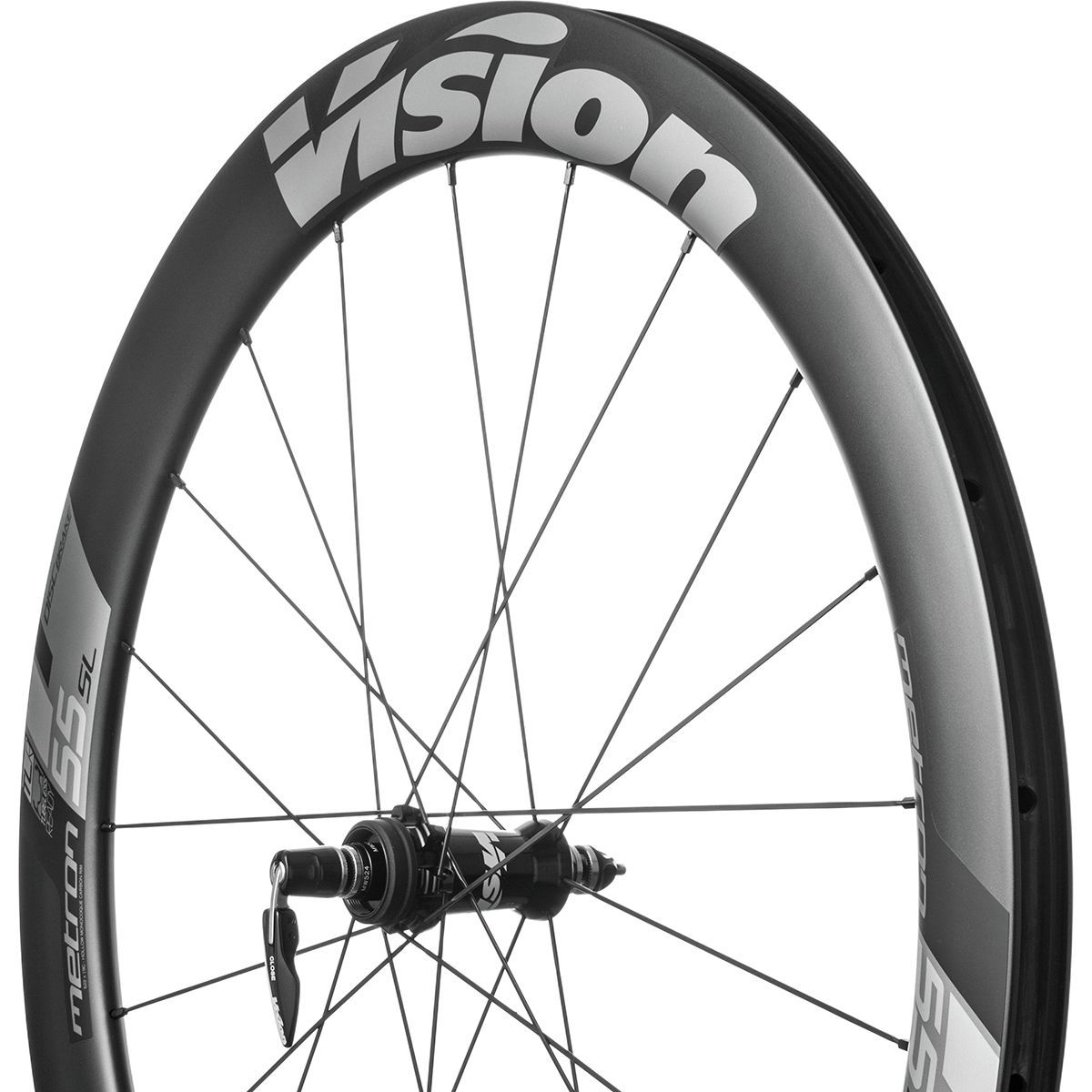 Vision Metron 55 Disc Wheelset - Tubeless - Components