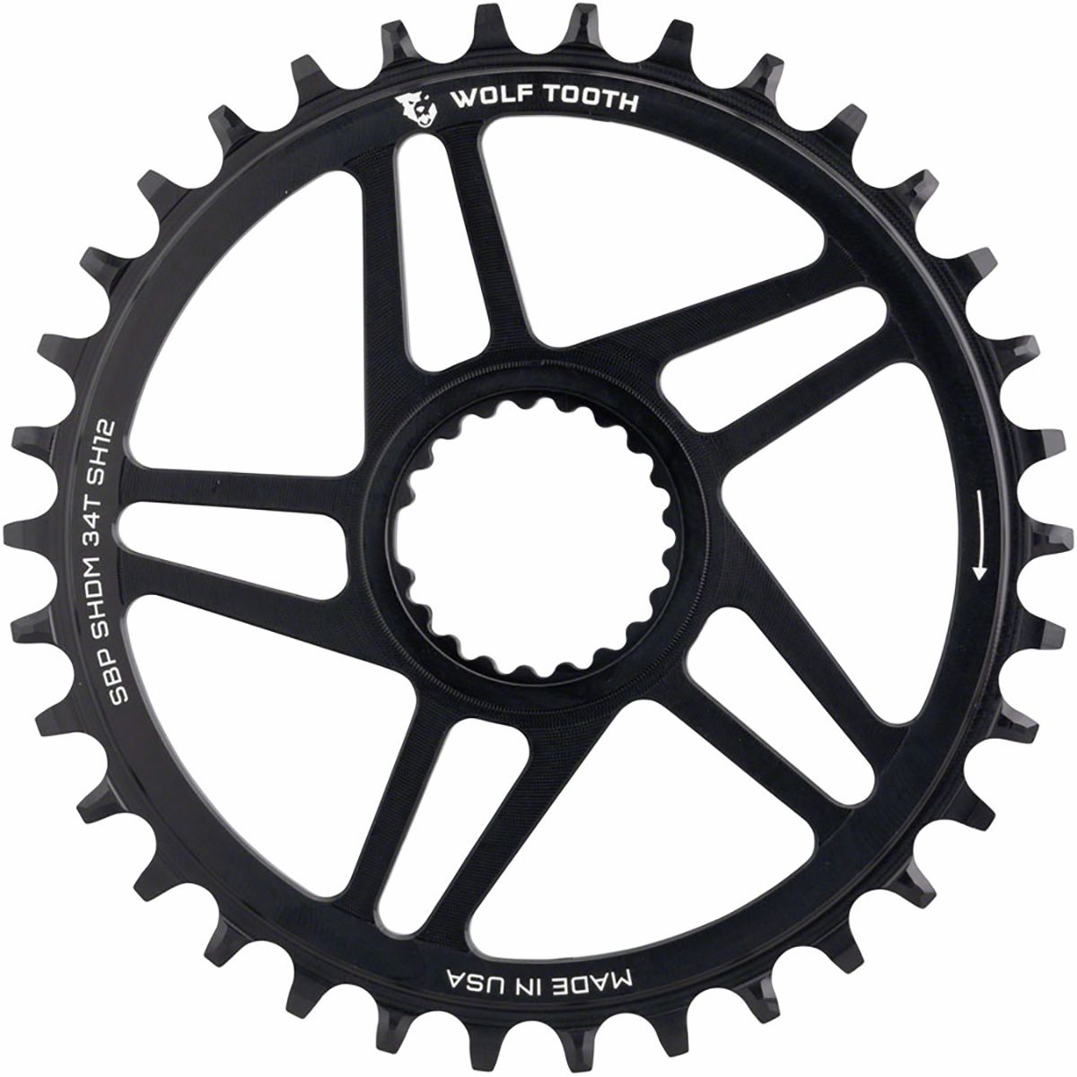 Wolf Tooth Components Shimano 12-Speed Direct-Mount Chainring - Components