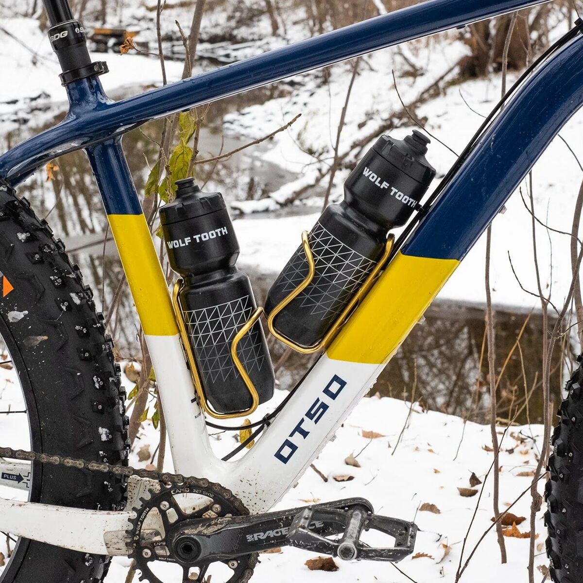 Wolf Tooth Components Morse Titanium Bottle Cage - Limited Edition ...