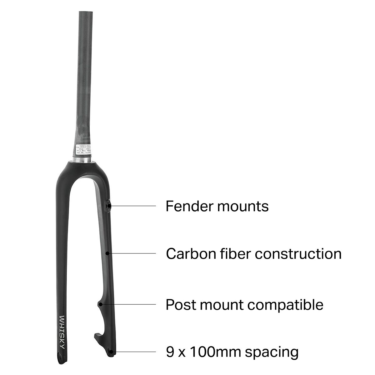Whisky Parts Co. No.7 CX Fork - Components