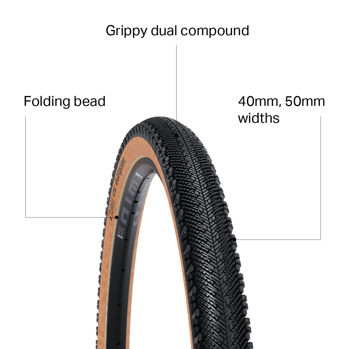 WTB Venture TCS Tubeless Tire | Competitive Cyclist