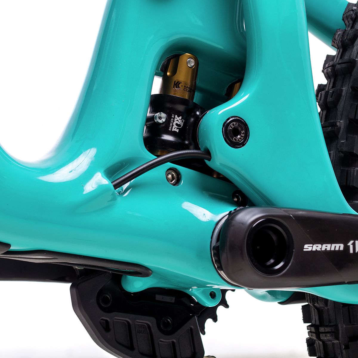 Yeti Cycles SB165 Turq T2 X01 Eagle Mountain Bike - Bikes