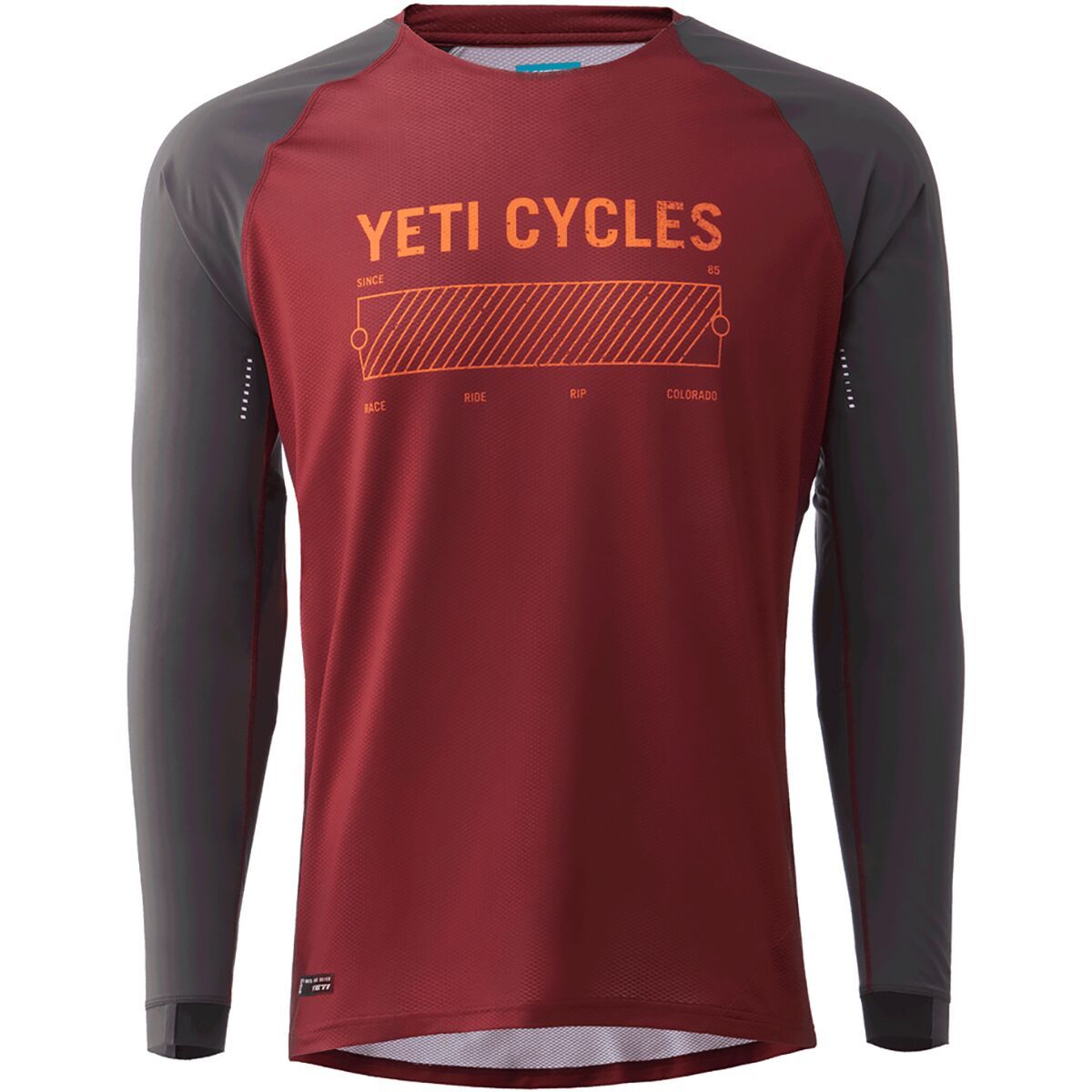 Yeti Cycles Men's Red Mountain Bike Jerseys | Competitive Cyclist