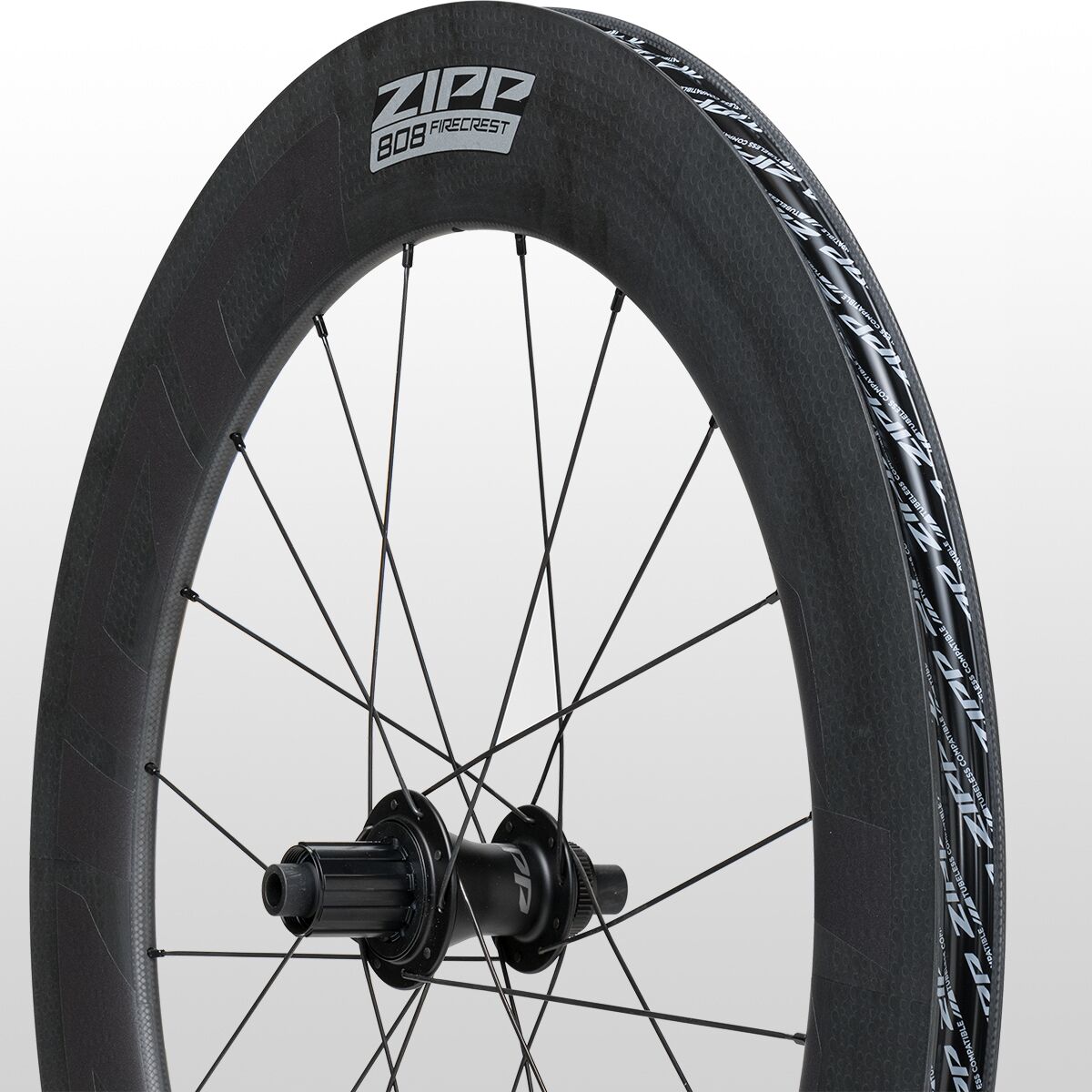 Zipp 808 Firecrest Carbon Disc Brake Wheel - Tubeless - Components