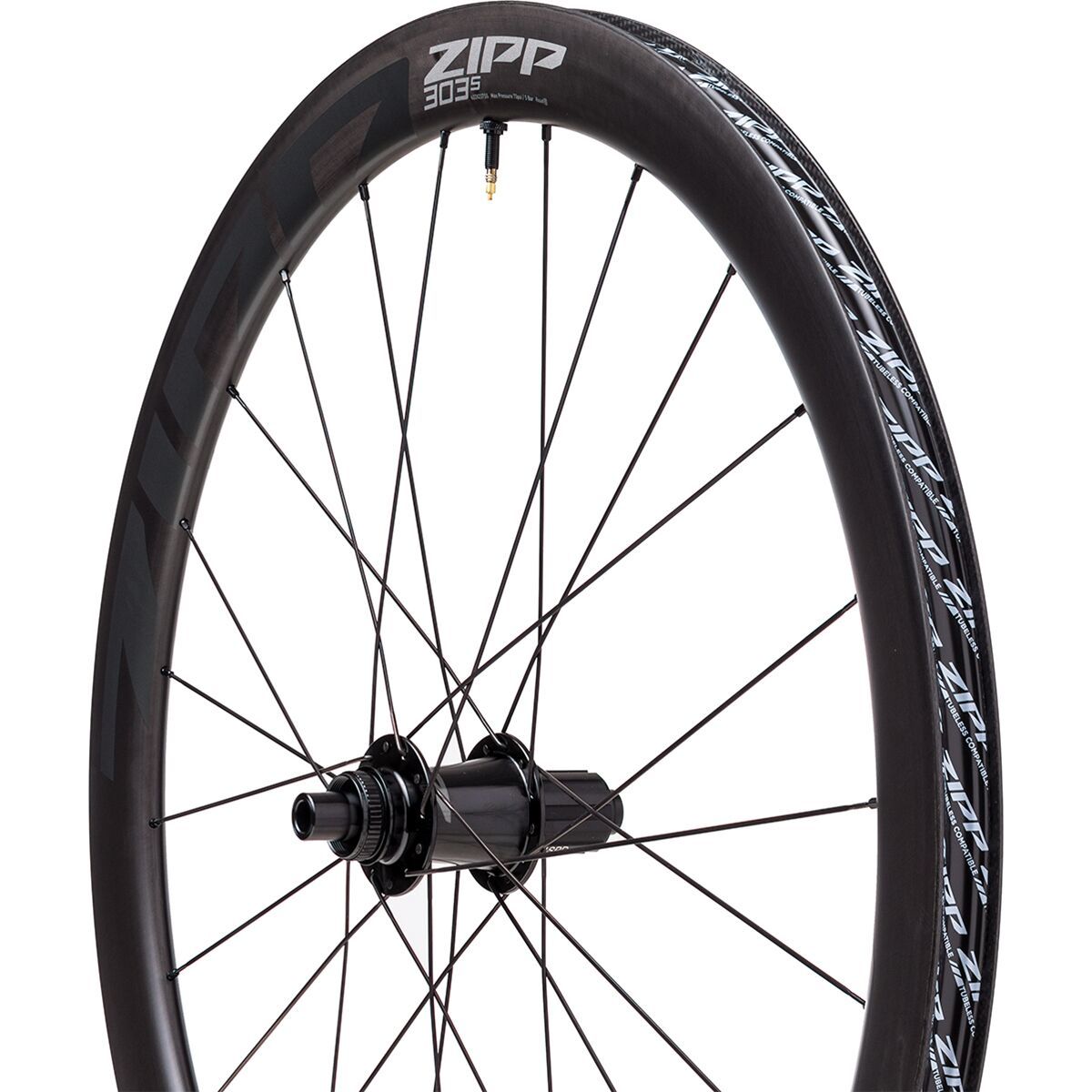 Zipp 303 S Carbon Disc Brake Wheelset - Tubeless - Components