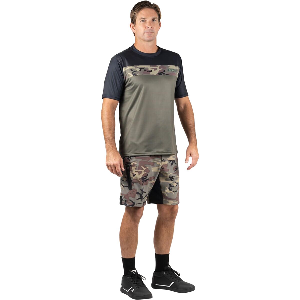 ZOIC Ether 9 Camo Short - Men's - Men