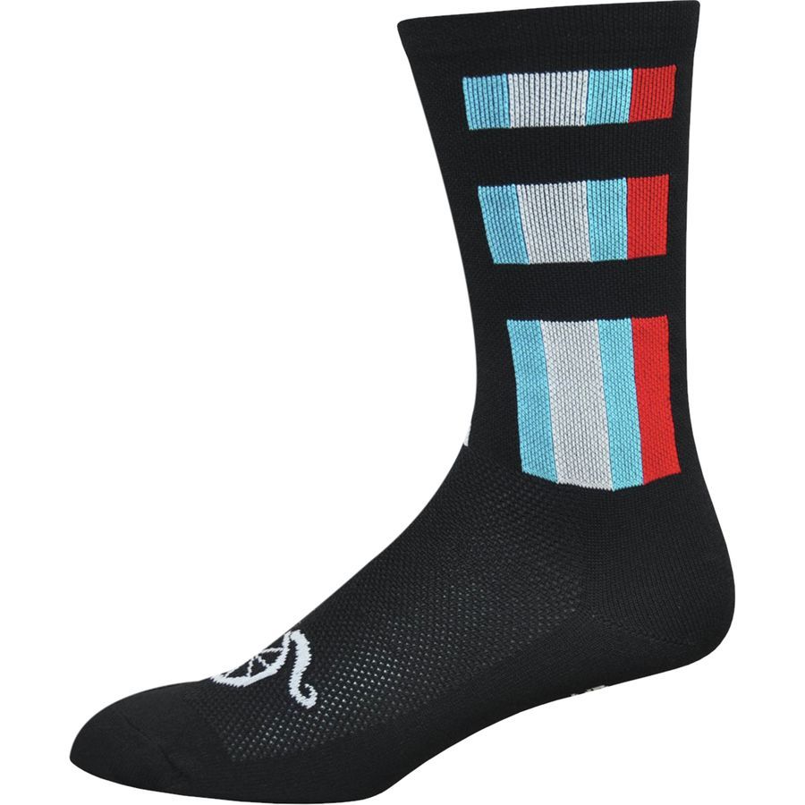DeFeet Handlebar Mustache Sock - Men