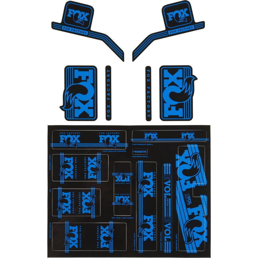 FOX Racing Shox Heritage Fork and Shock Decal Kit - Components
