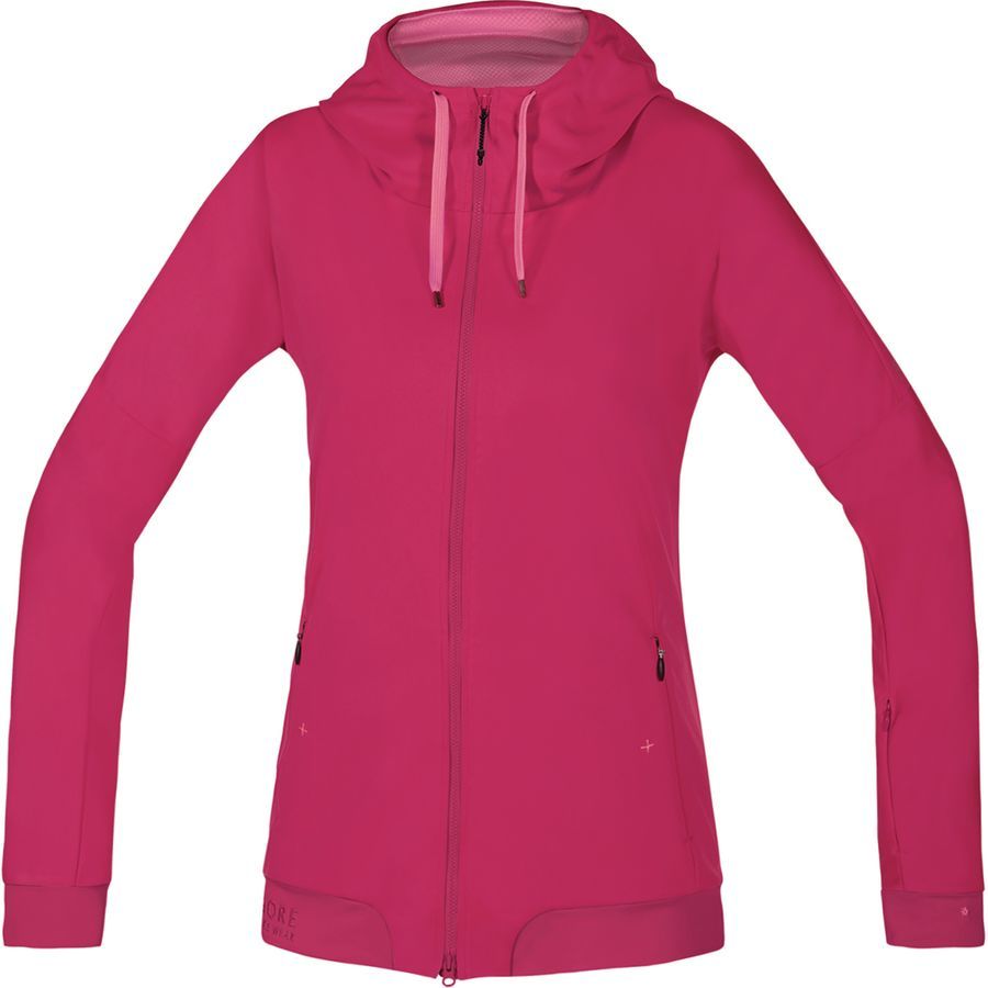 Gore Bike Wear Power Trail Lady WindStopper Hooded Softshell Jacket - Women's | Competitive Cyclist