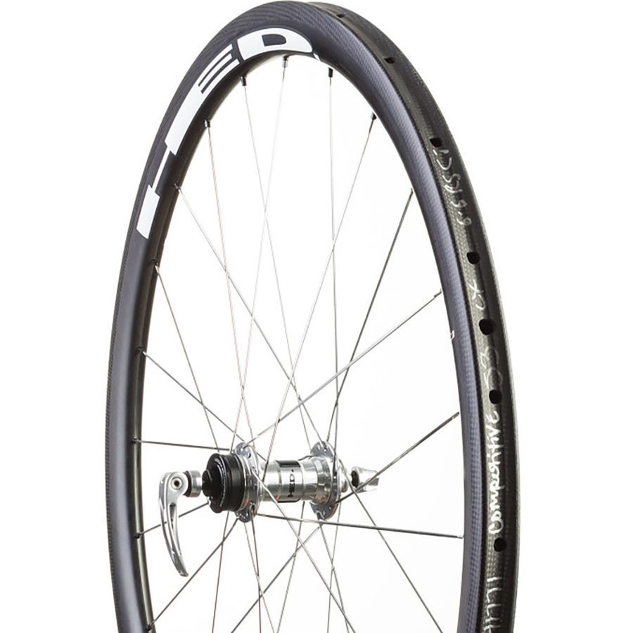 HED Stinger 3 Carbon Disc Brake Road Wheelset - Tubular - Components