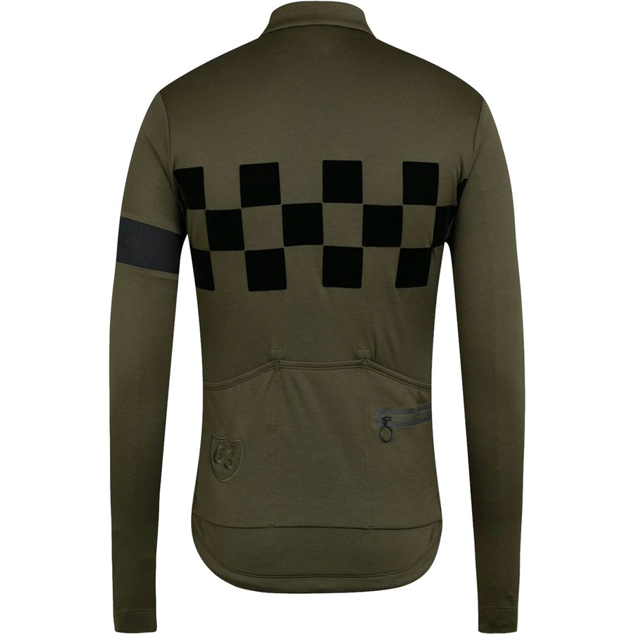 Rapha Classic Check Long-Sleeve Jersey - Men's | Competitive Cyclist