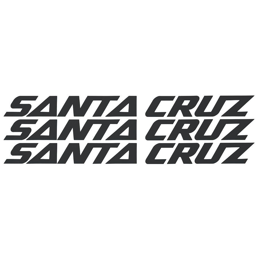 Santa Cruz Bicycles Custom Downtube Decal - Components