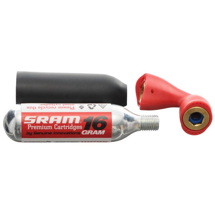 SRAM Mini CO2 Inflator with 16 Gram Cartridge - Accessories