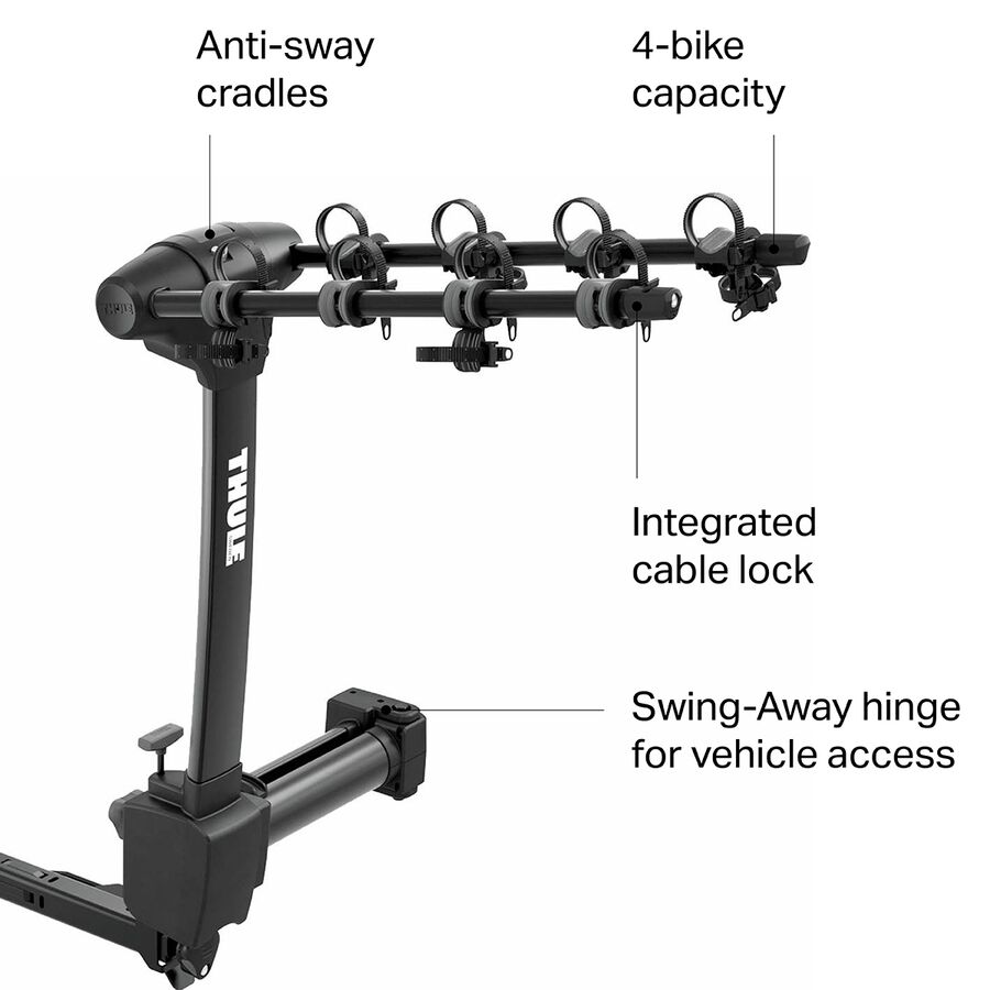 Thule Apex XT Swing Away Bike Rack - 4 Bike | Competitive Cyclist