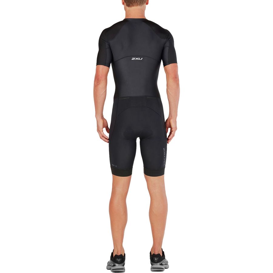 2XU Compression Full-Zip Sleeved Tri Suit - Men's | Competitive Cyclist