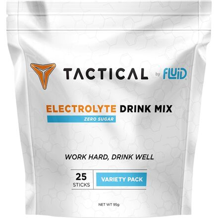 Fluid Tactical Zero Sugar Electrolyte Drink Mix - Accessories