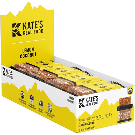 Kate's Real Food Energy Bars - Box of 12 - Accessories