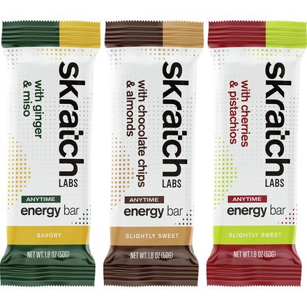 Skratch Labs Anytime Energy Bar - Sample Pack - Accessories