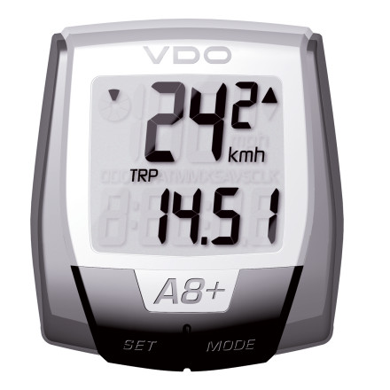 VDO Computers A8+ Wireless Cycle Computer - Men